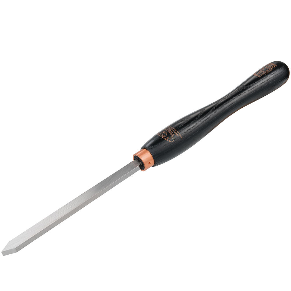 Crown® Triangular Parting Tool, M42-HSS Cryogenic, Blade Width 6 mm | 728849 | Black stained ash ...